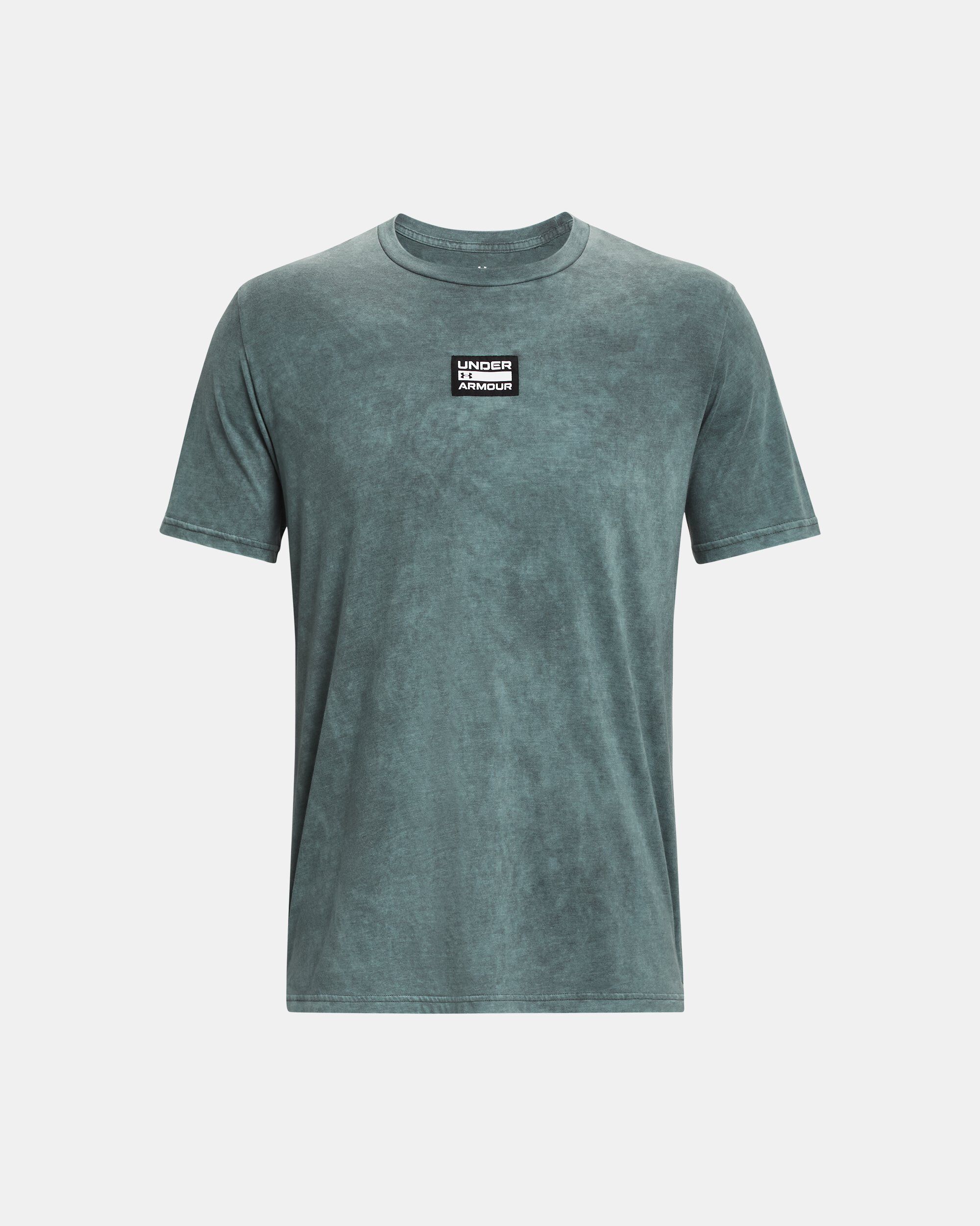 Buy Men s UA Elevated Core Wash Short Sleeve Grey in Dubai UAE Under Armour