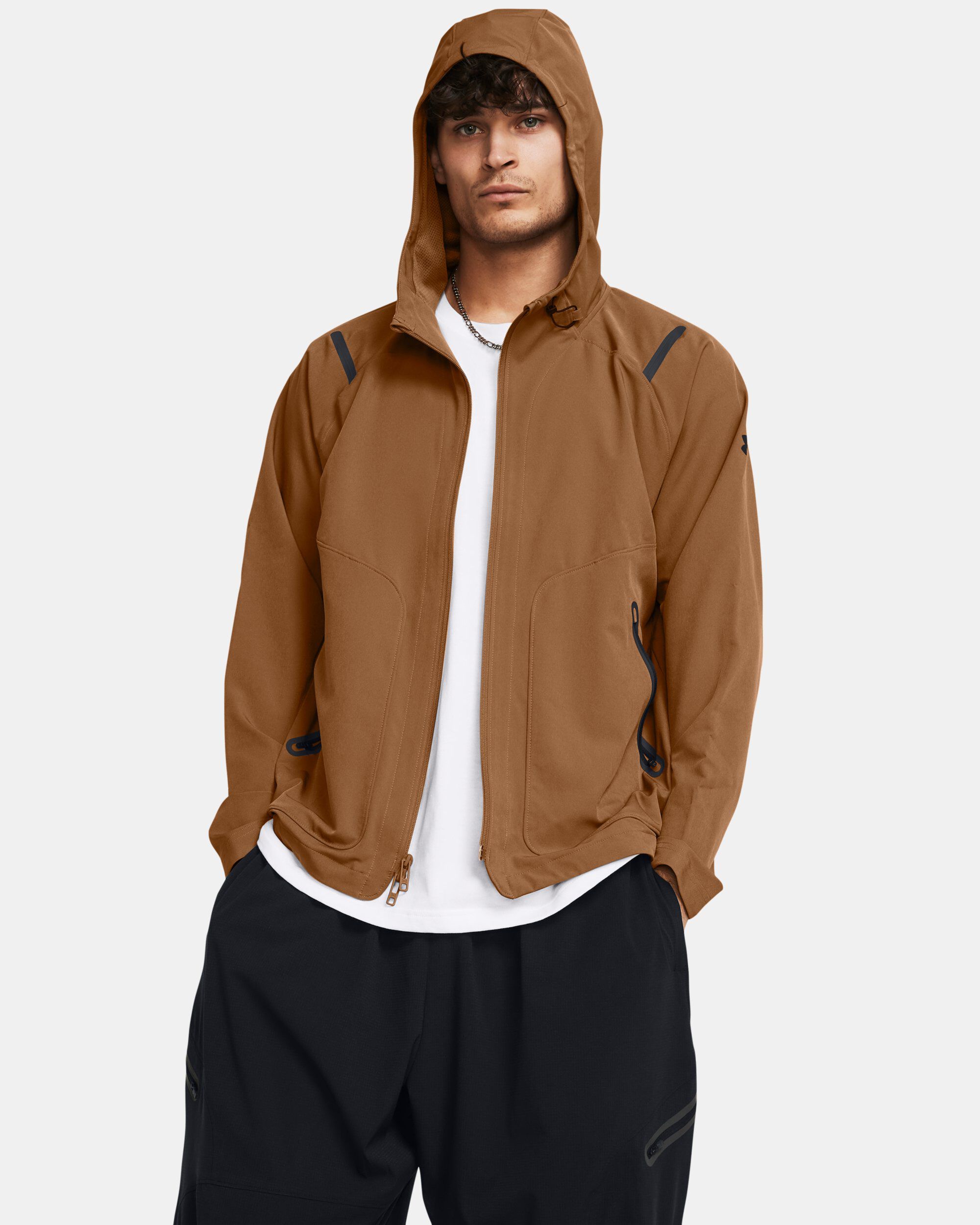 Buy Men's UA Unstoppable Jacket Brown in Dubai, UAE | Under Armour