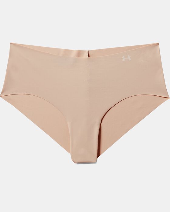 Buy Women's UA Pure Stretch Hipster 3-Pack Beige in Dubai, UAE | Under ...