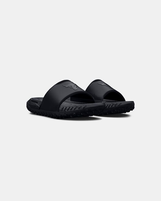 Under Armour Unisex Project Rock 3 Slides Black in Dubai, UAE