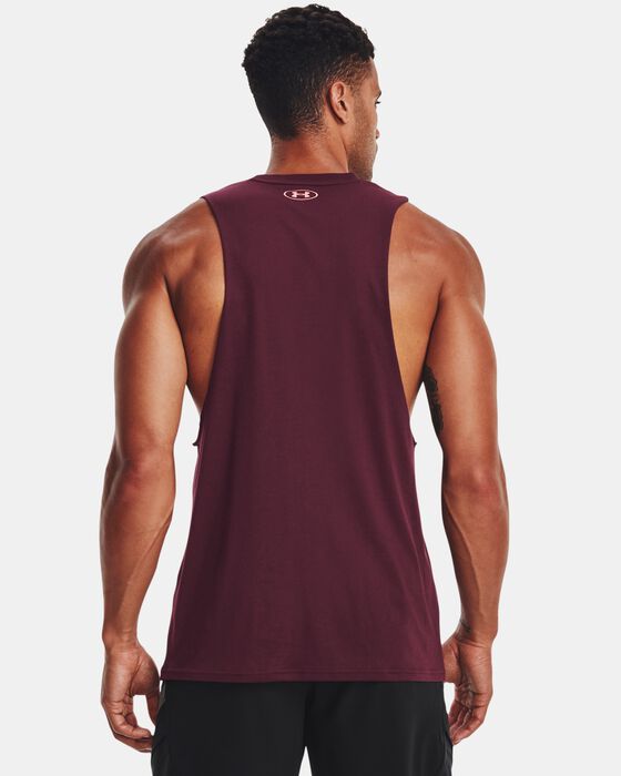 Buy Men's Project Rock Brahma Bull Tank Red in Dubai, UAE | Under Armour