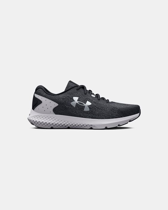 Shop Under Armour UA Charged Rogue 3 Knit Men's Running Shoes Black in ...