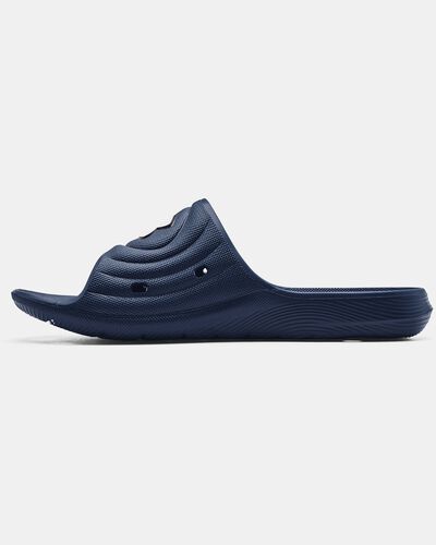 Buy Men's UA Locker IV Slides Blue in Dubai, UAE | Under Armour