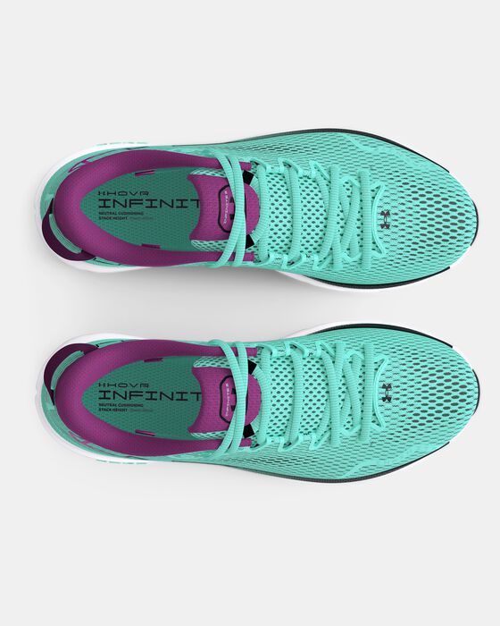 Shop Under Armour UA HOVR™ Infinite 5 Women's Running Shoes Blue in ...