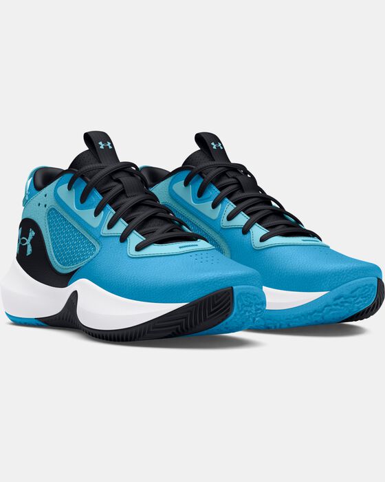 Buy Grade School UA Lockdown 6 Basketball Shoes Blue in Dubai, UAE ...